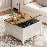 Wayfair | Country / Farmhouse Coffee Table Sets You'll Love in 2024