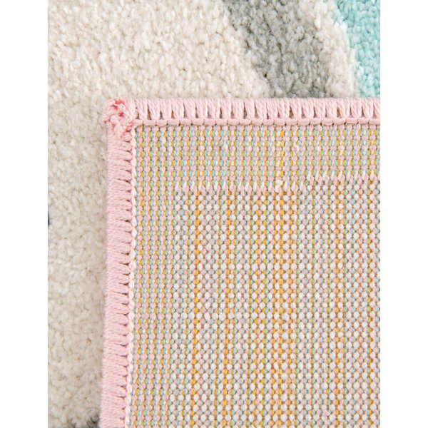Unique Loom Whimsy Kids Power Loom Polypropylene Rug & Reviews | Wayfair