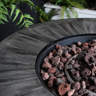 Bay Isle Home™ 50,000 Concrete Patio Fire Pit - Square, Propane, Lava ...