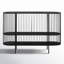 AllModern Sobro Black Metal Narrow Birdcage Style 2 Shelf Console Table ...