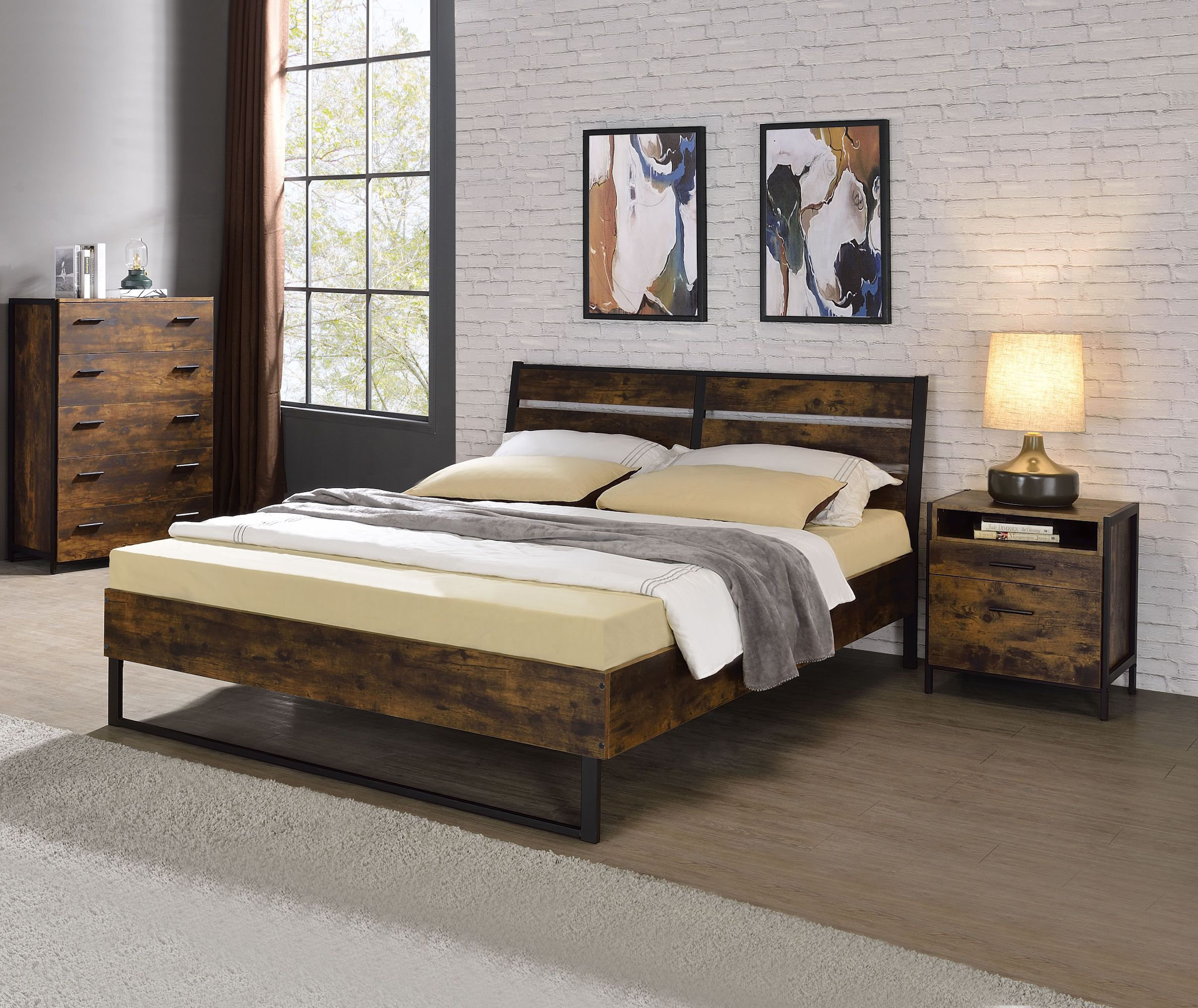 Loon Peak® Daviona Panel Bed | Wayfair