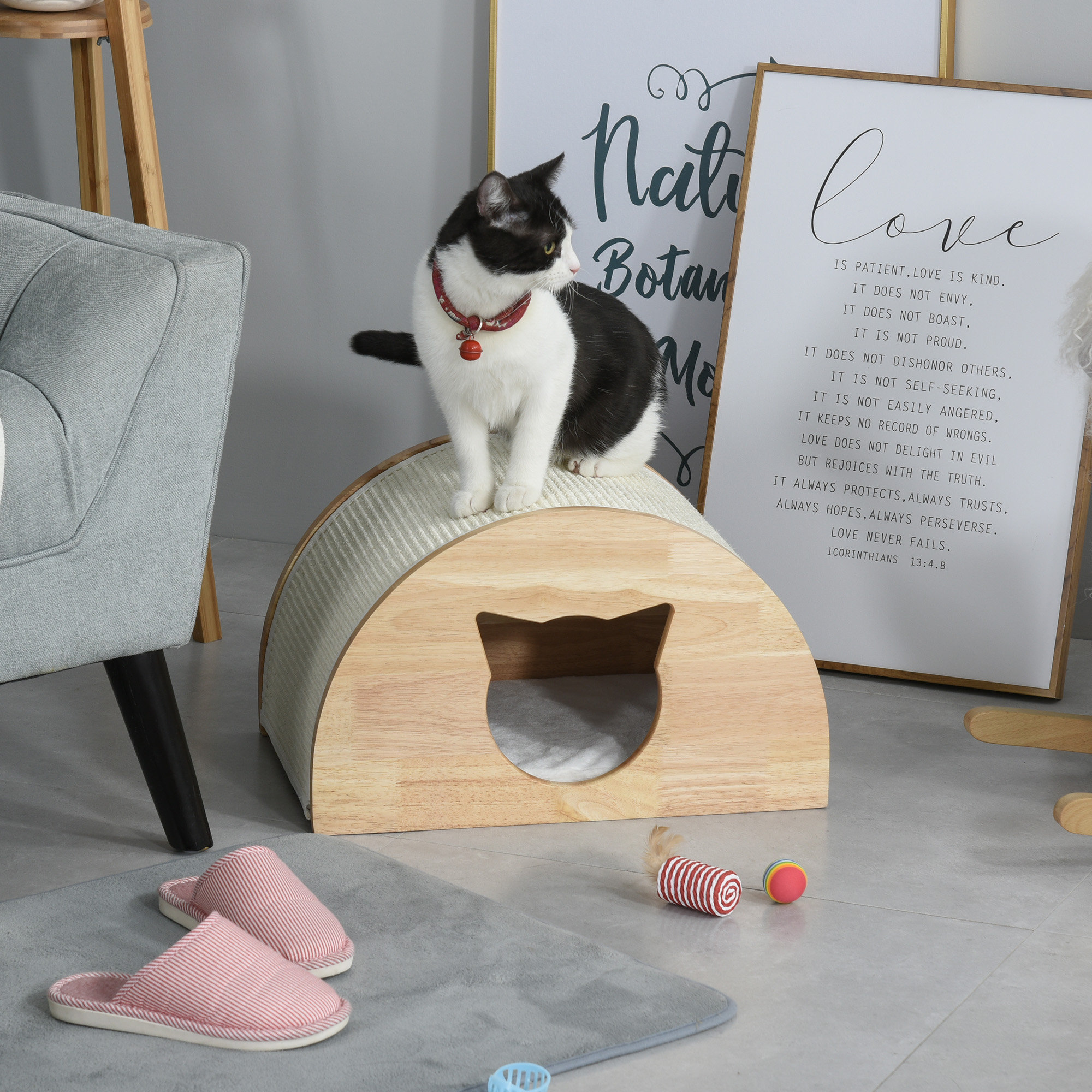 Tucker Murphy Pet™ 12" Devers Cat Condo - Wayfair Canada