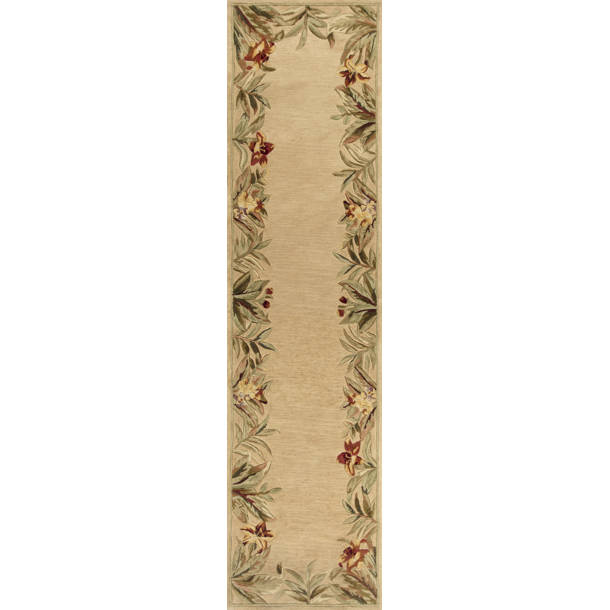 Bay Isle Home Murray Wool Floral Rug & Reviews | Wayfair