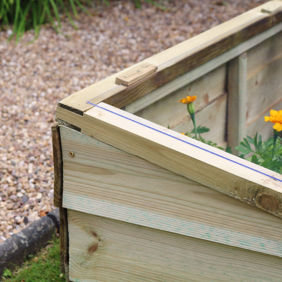 Garten Living Deerfield 1.7m W x 0.5m D Cold Frame Greenhouse & Reviews ...