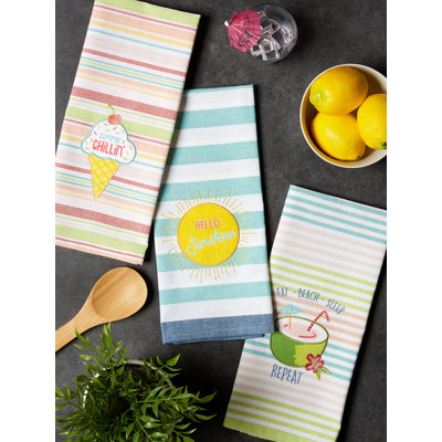 August Grove® Striped Assorted Linens Set | Wayfair