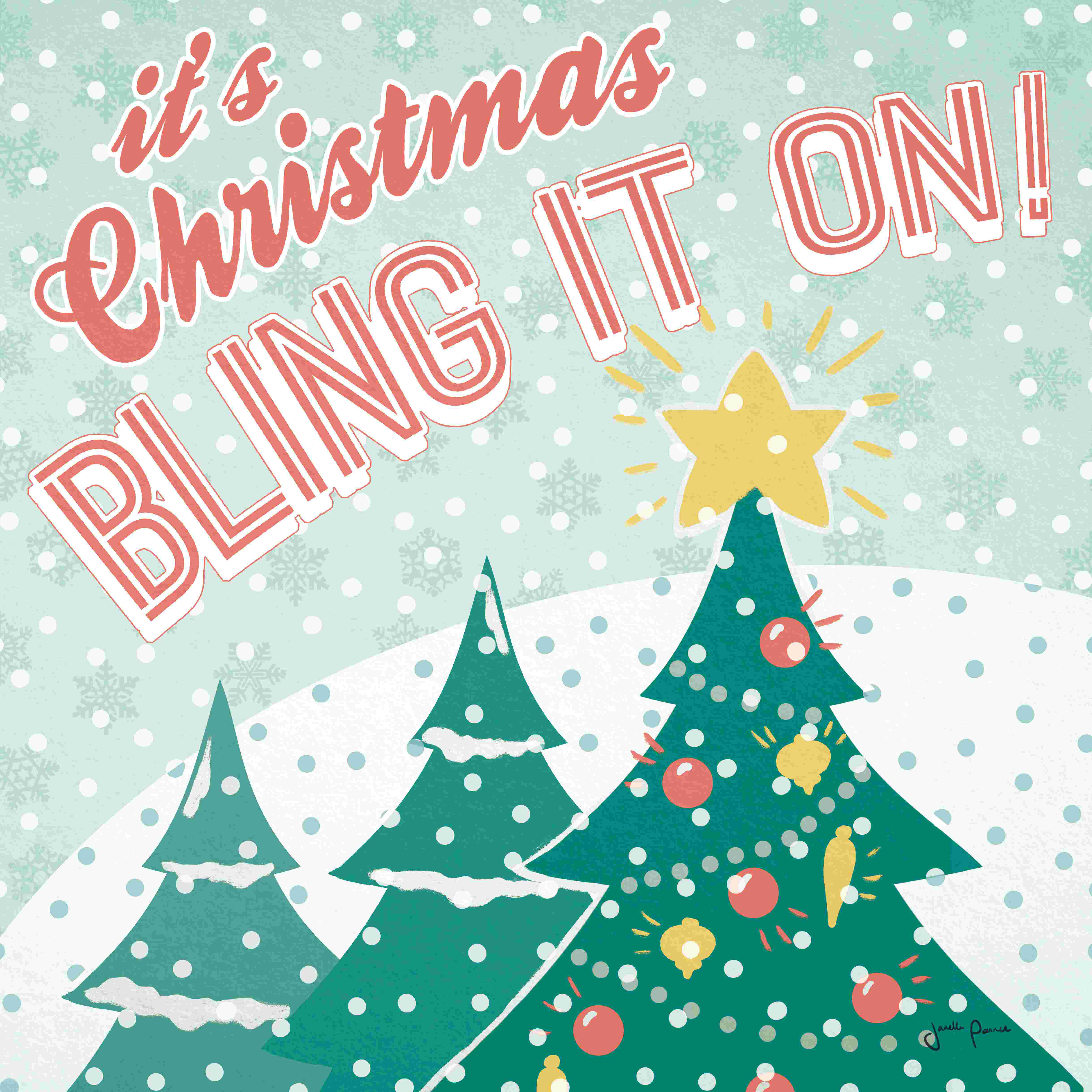 The Holiday Aisle® Vintage Christmas IX by Janelle Penner - Wrapped ...