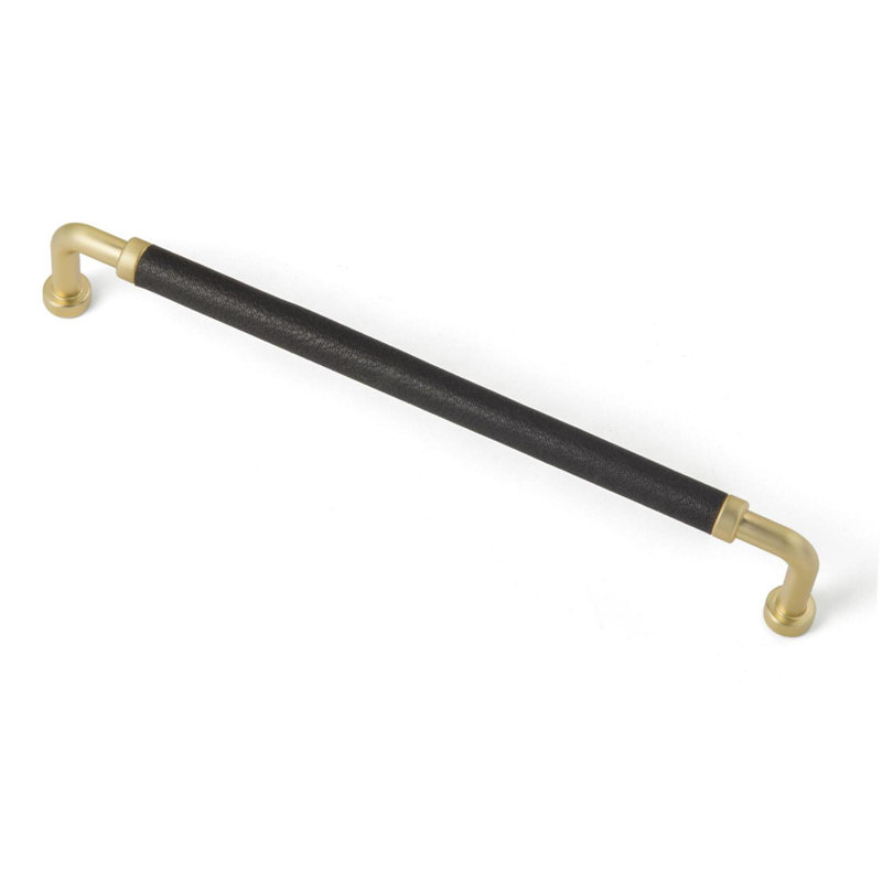 GOO-KI 7 9/16 " Textured Leather Wrapped Cabinet Pull | Wayfair