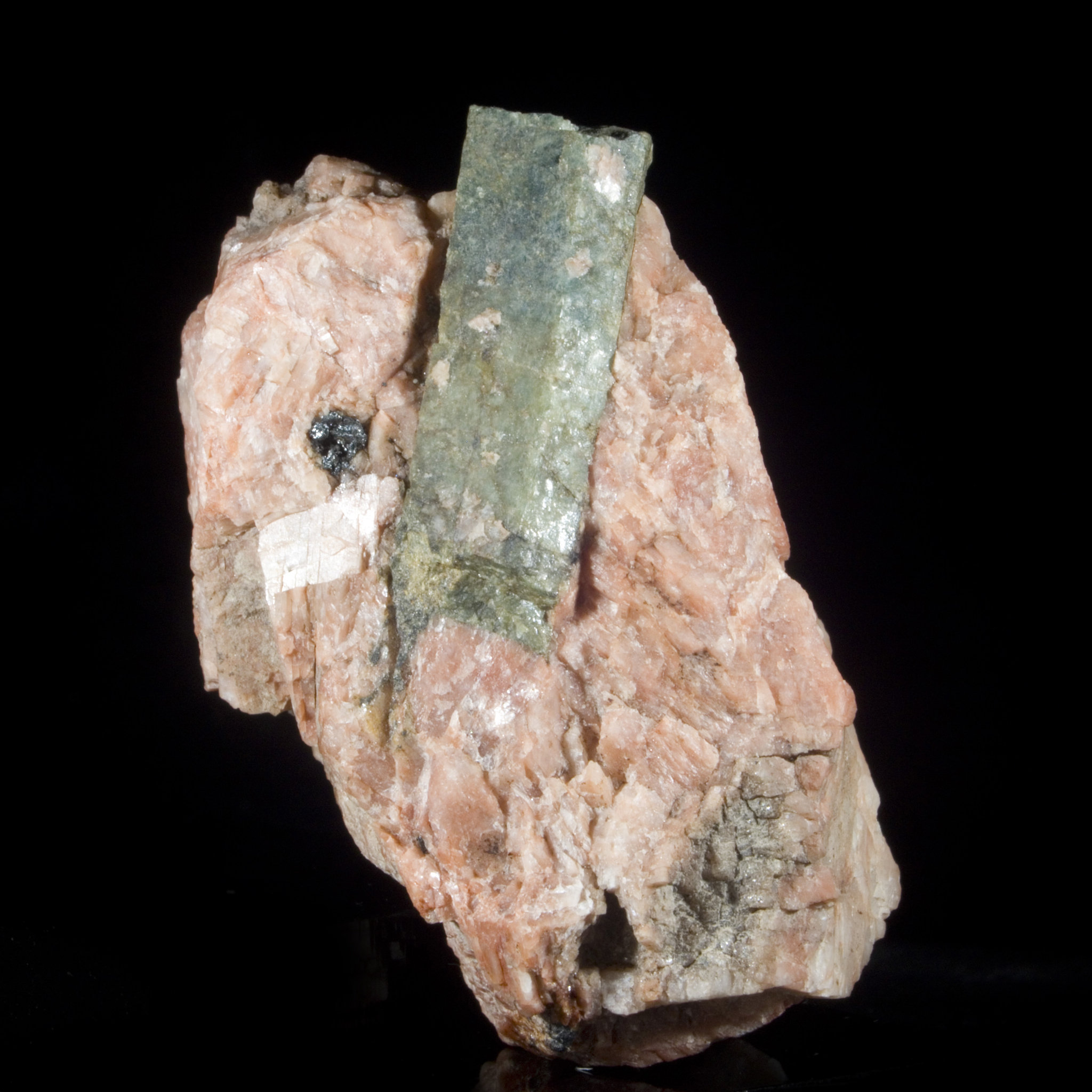 Foundry Select Old Collection Beryl Crystal In Orange Feldspar ...