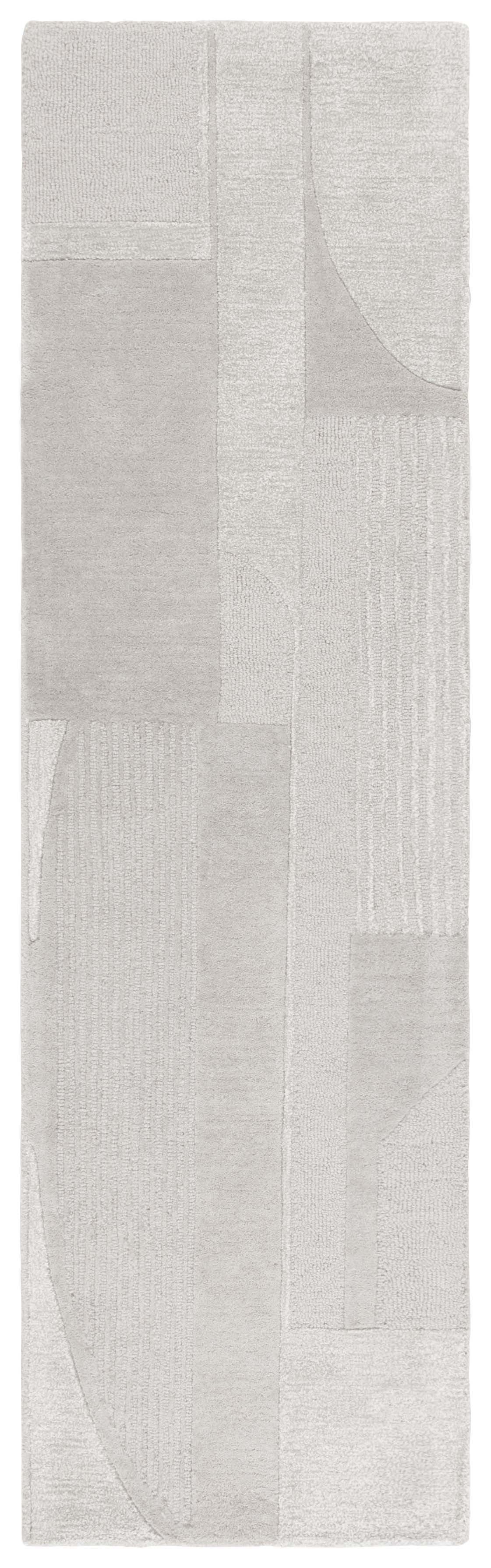 Wrought Studio™ Cathlyn Hand Tufted Wool, Viscose, Cotton Geometric Rug ...