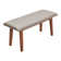 George Oliver Ashly Linen Dining Bench & Reviews | Wayfair.co.uk