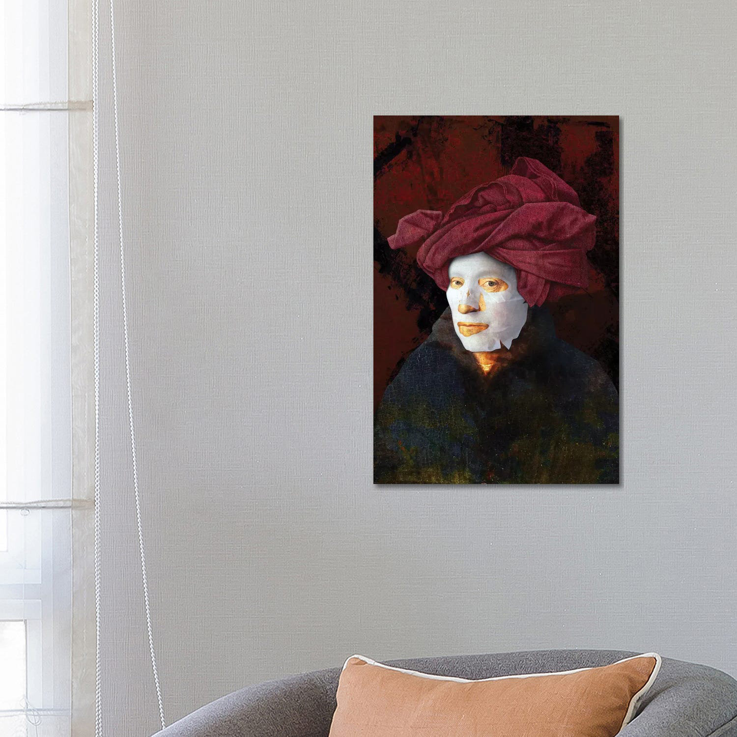 Ophelia & Co. Mask by José Luis Guerrero - Wrapped Canvas | Wayfair.co.uk