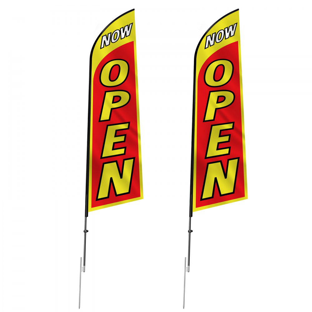 Latitude Run® Open Flags for Business Advertising Flags and Poles for ...