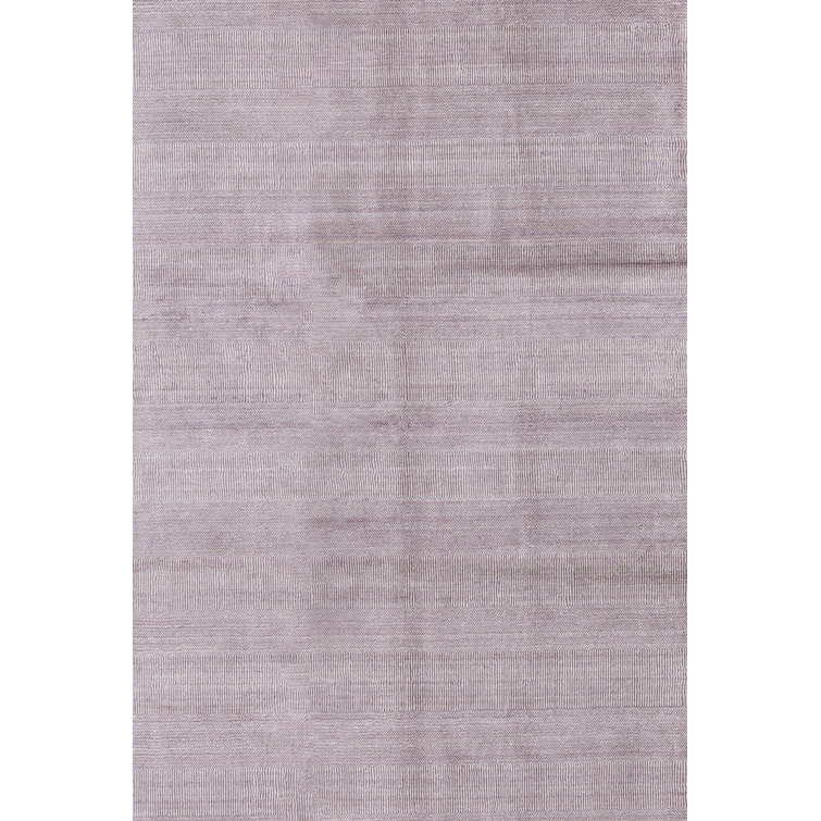 Bokara Rug Co., Inc. Hand-Knotted High-Quality Lilac Area Rug | Wayfair