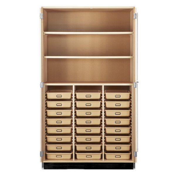 Diversified Woodcrafts 6 Compartment Manufactured Wood Classroom ...