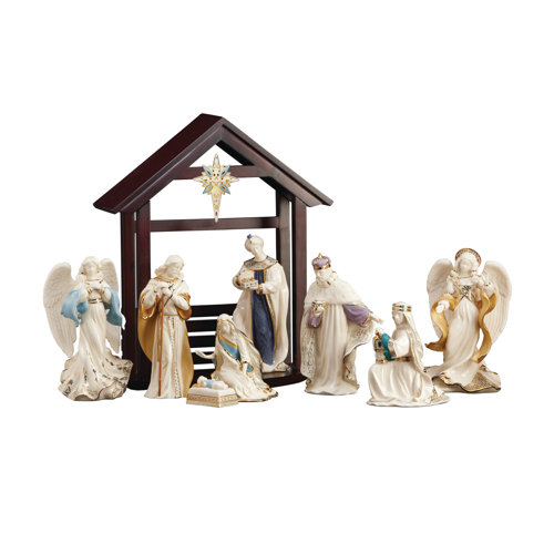 Lenox 10 Piece First Blessing Nativity Set & Reviews | Perigold