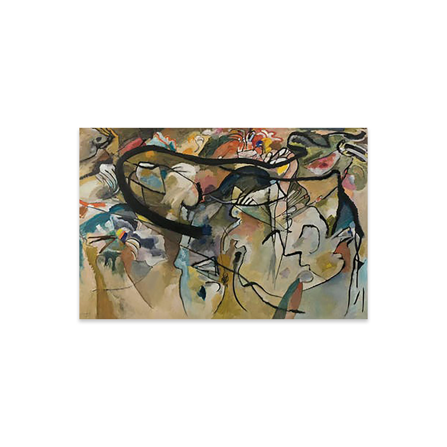 Ivy Bronx Composition V On Plastic/Acrylic by Wassily Kandinsky ...