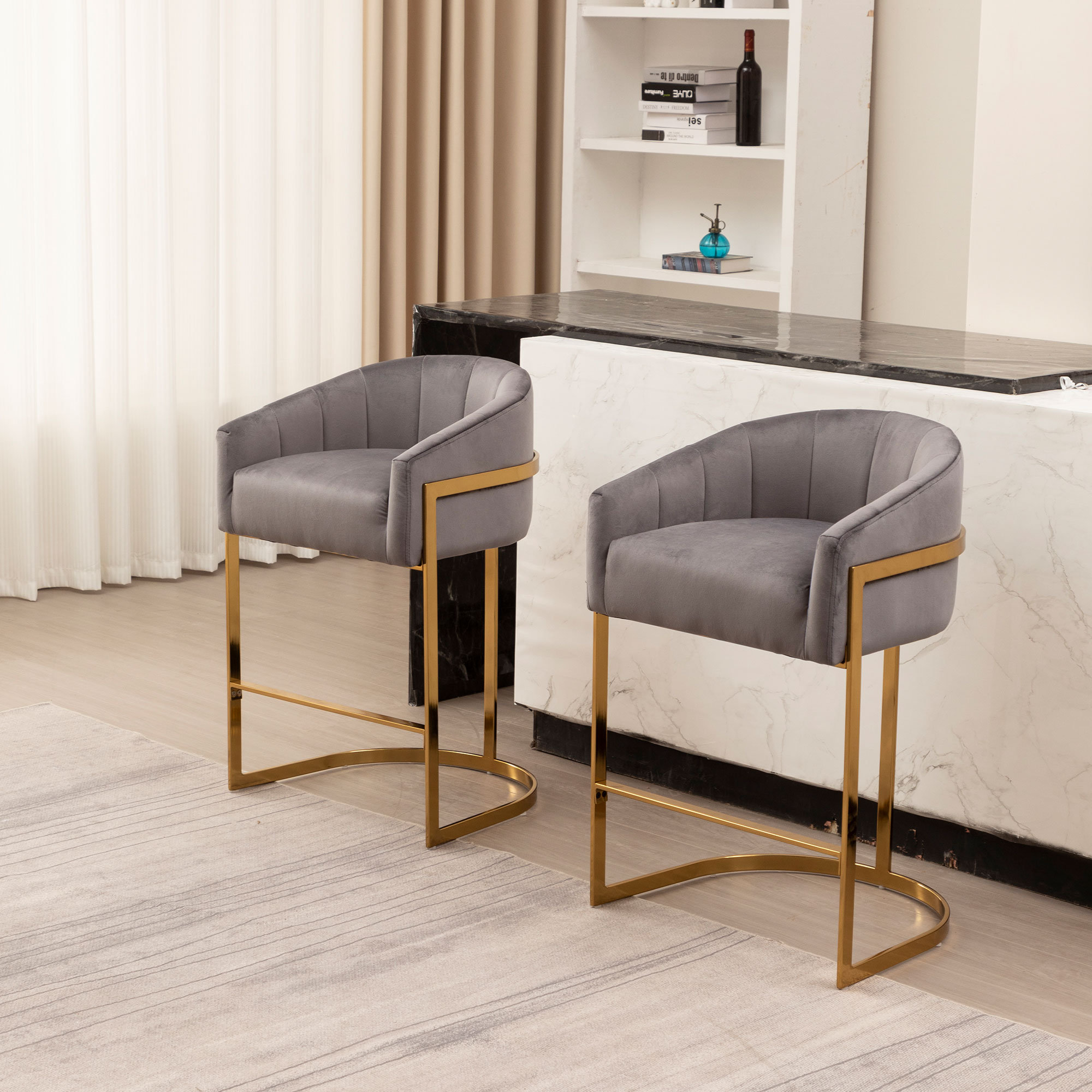 Mercer41 Tabouret de bar Johnnice et Commentaires - Wayfair Canada