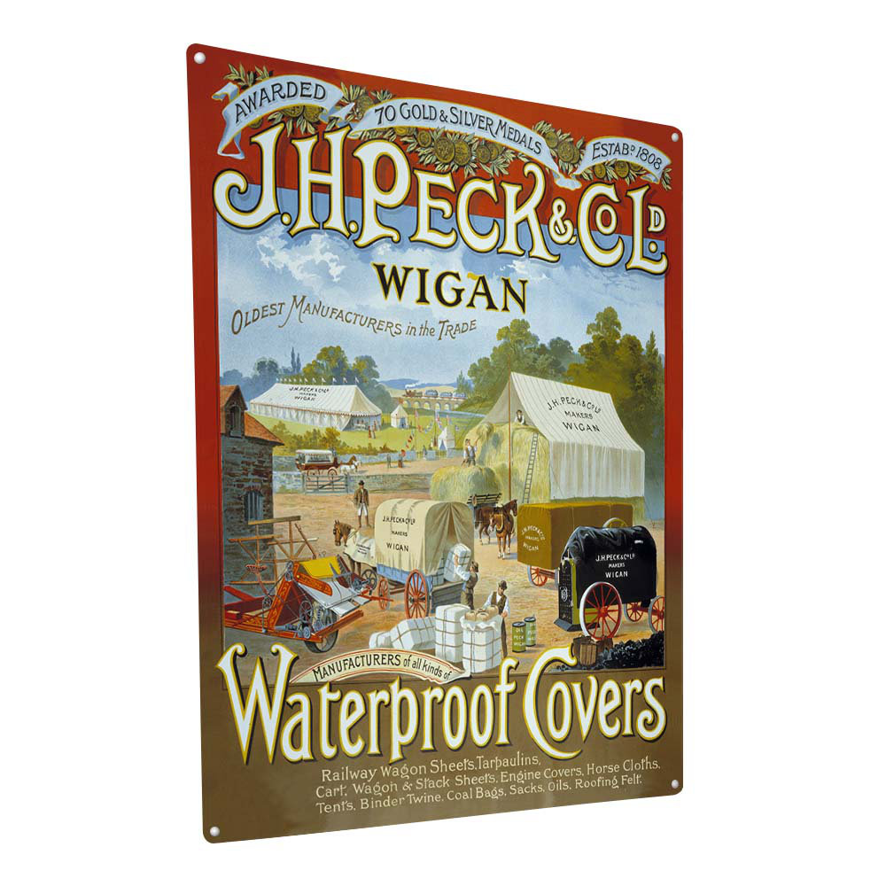 Trinx J.h. Peck Metal Sign - Wayfair Canada