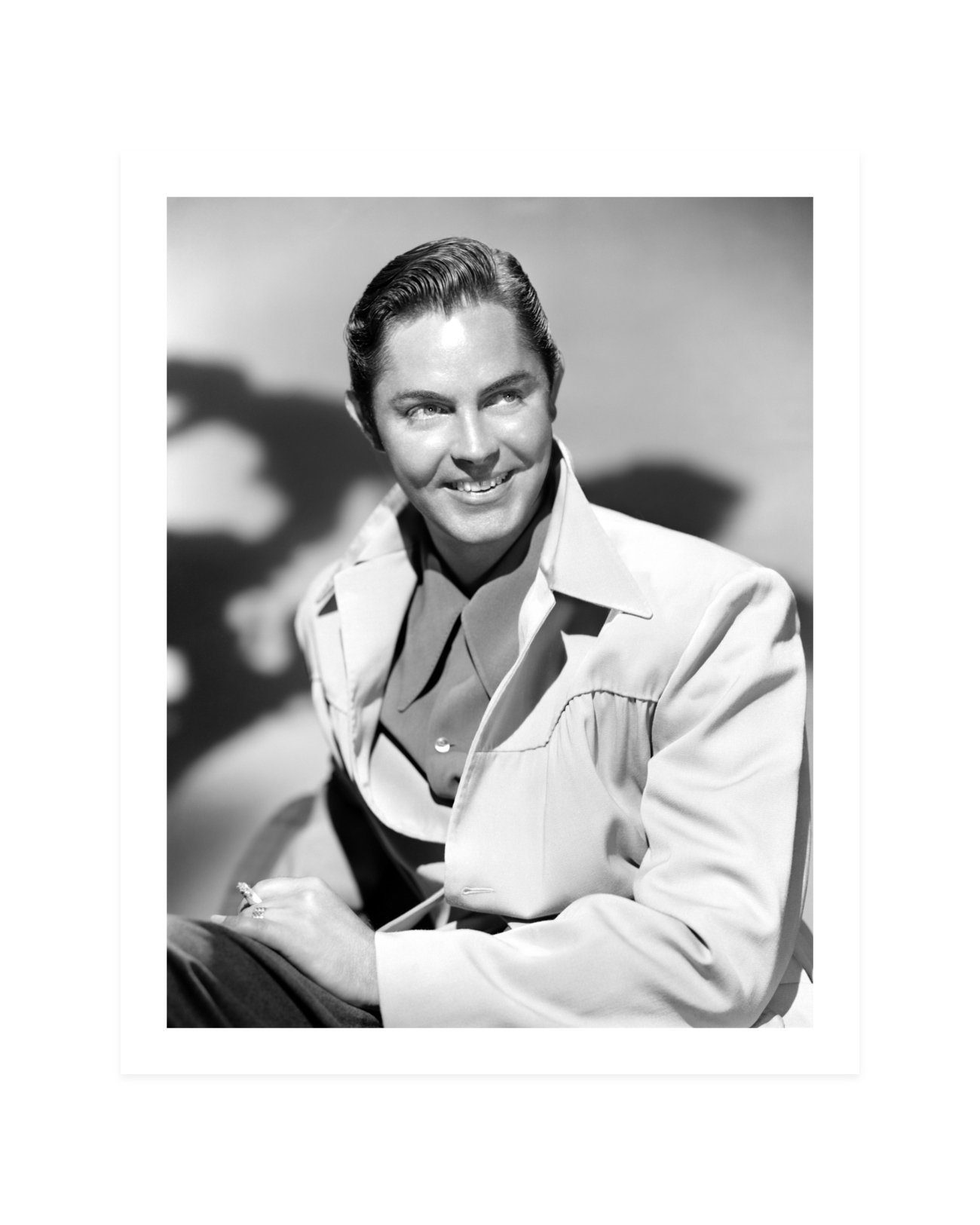 Globe Photos Entertainment & Media Smiling Jack Buetel Looking Away ...