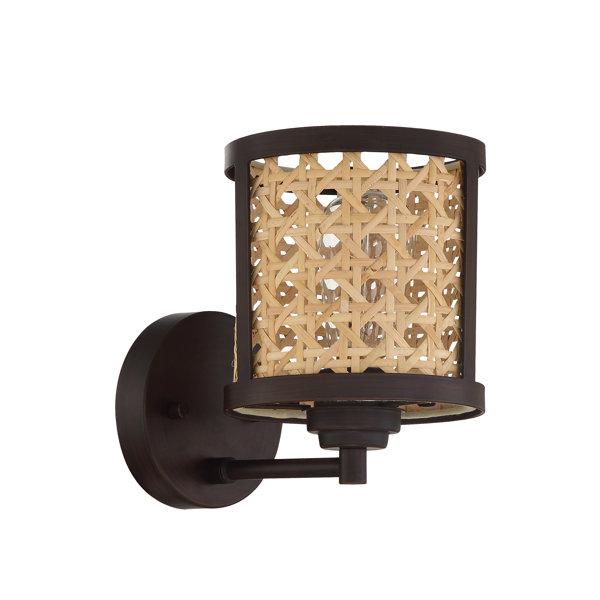 Bayou Breeze Raynham 1 - Light Bronze Armed Sconce | Wayfair