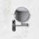Symple Stuff Afraz Taylor Reversible 5X Magnifying Wall Mirror - Chrome ...
