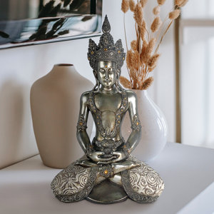 Design Toscano Tibetan Avalokitesvara Buddha Statue & Reviews | Wayfair