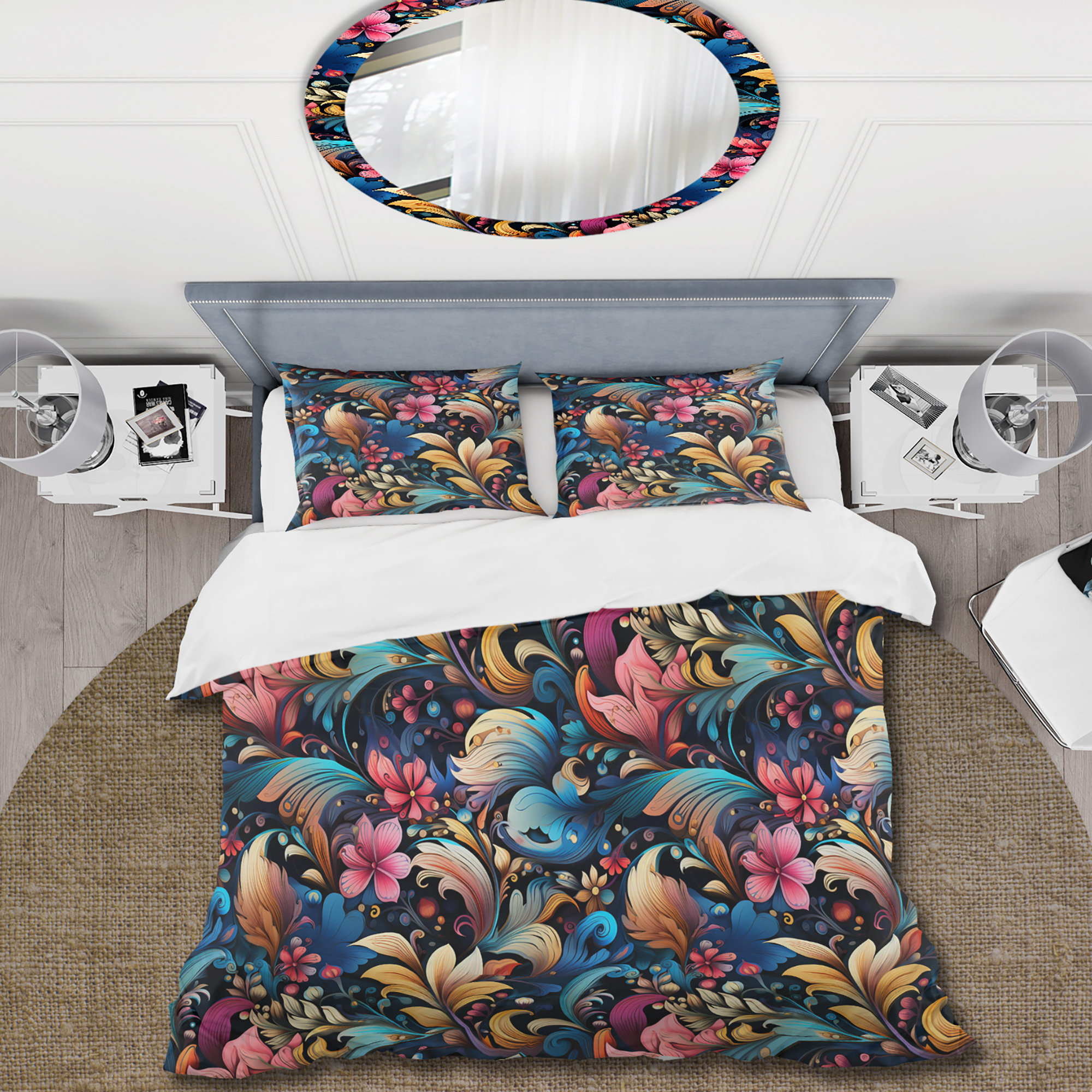 Design Art Nomadic Vibes Paisley Pattern Bedding | Wayfair