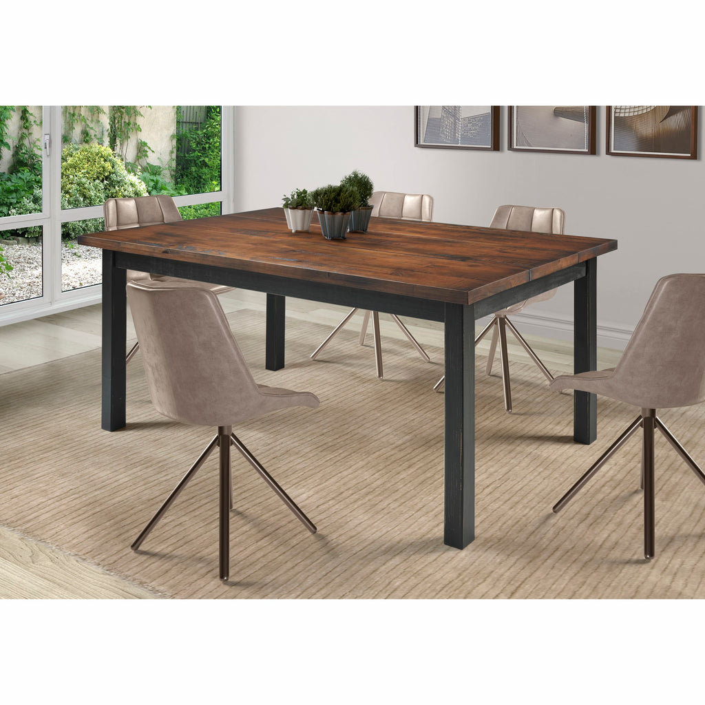 The Beach House Design Sunrise Pine Solid Wood Dining Table & Reviews ...