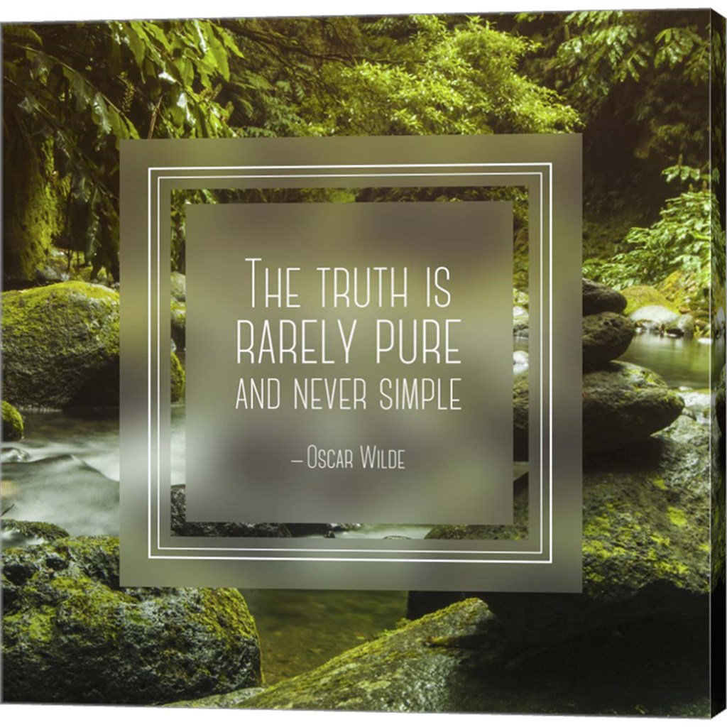 Trinx The Truth Is Rarely Pure - Forest and Stream by Quote Master ...