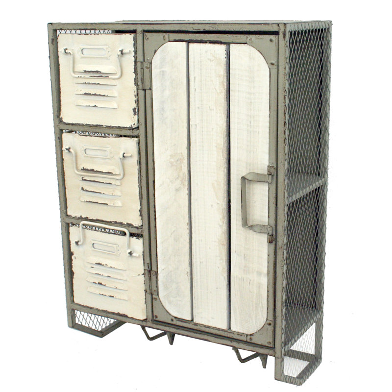 Contrast, Inc Metal Wall Storage Organizer with Key | Wayfair