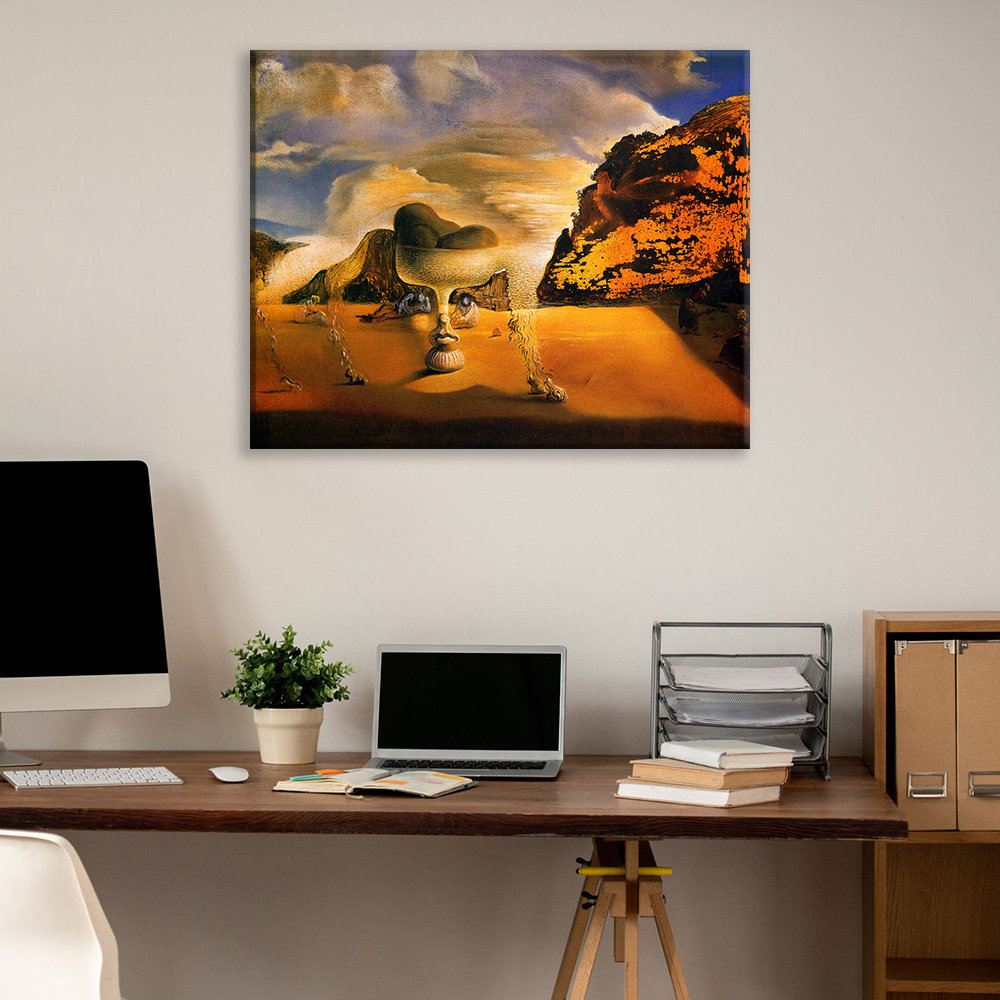 Lark Manor Form of Fruit Dish by Salvador Dali Gallery Wrapped Canvas ...