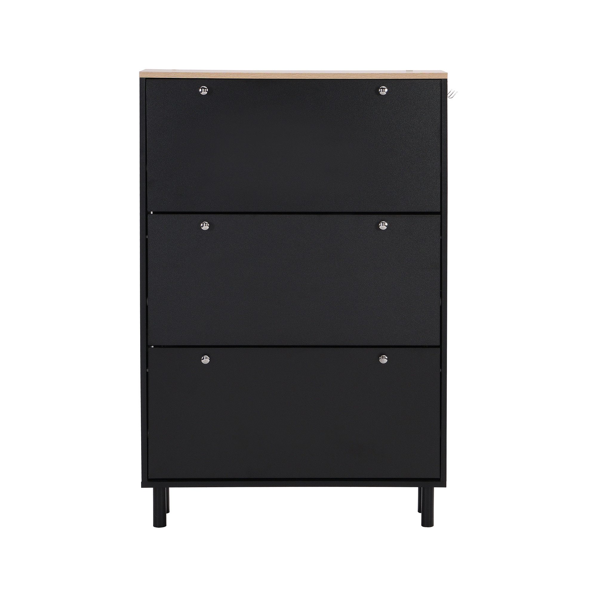 Ebern Designs Versatile Shoe Cabinet With Stylish Design And Ample ...