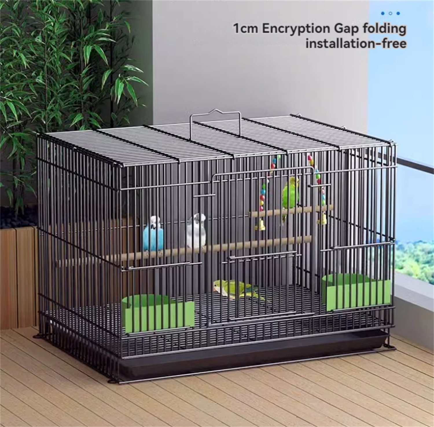 Tucker Murphy Pet™ Luxury Parrot Cage - Specialized For Grey Parrots ...
