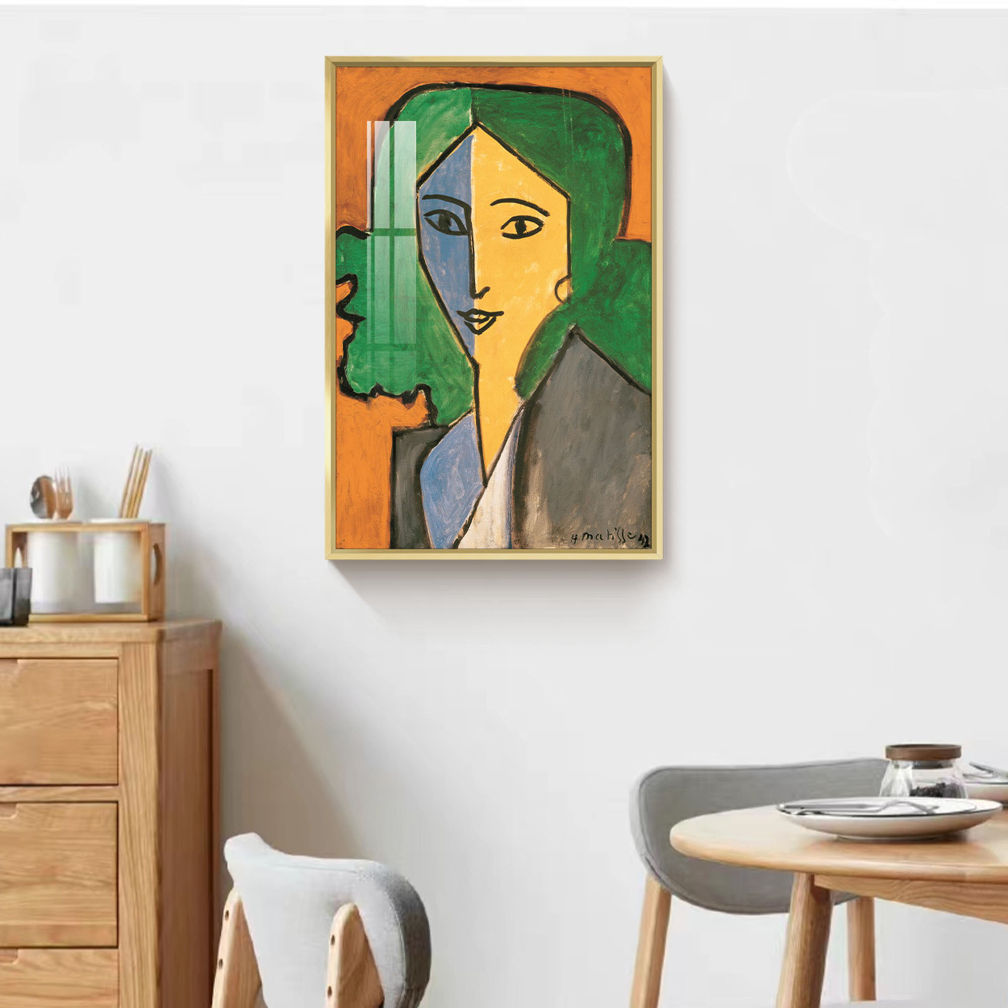 Vault W Artwork Matisse Wall Framed On Canvas by Henri Matisse Print ...