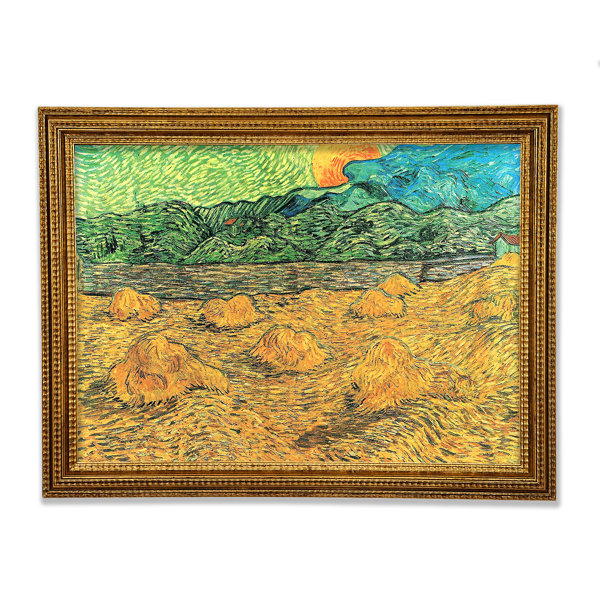 Bright Star Van Gogh Evening Landscape At Moonrise - Single Picture ...