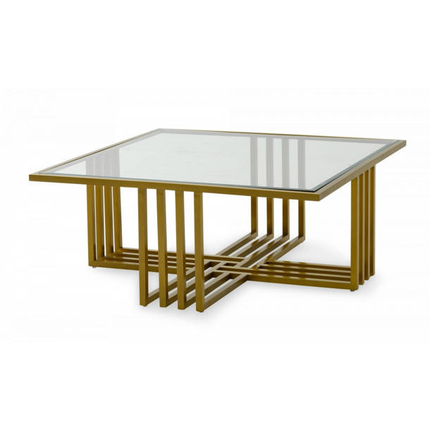 Mercer41 Ellesmere Glass C Table End Table | Wayfair