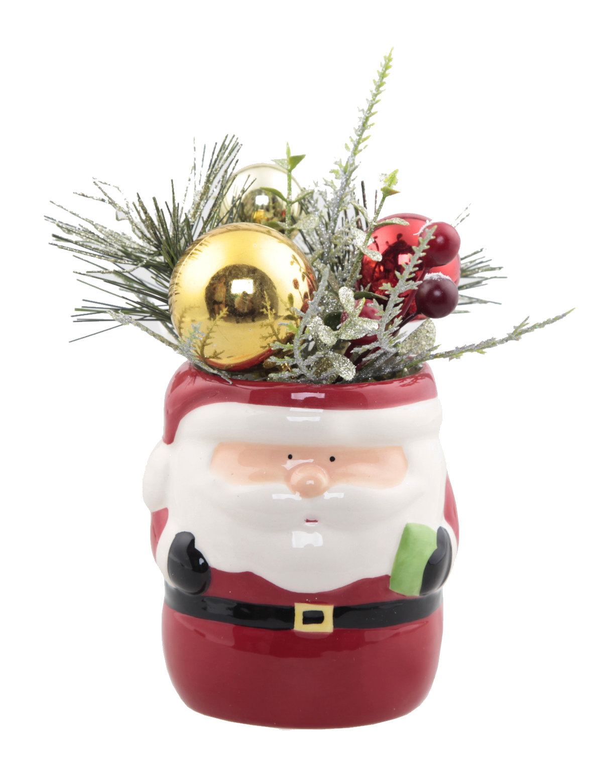 The Holiday Aisle® Holiday Santa Pot & Reviews | Wayfair