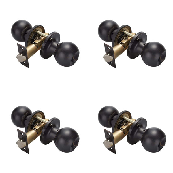 NEWBANG Bronze Keyed (Entry) Door Lever | Wayfair