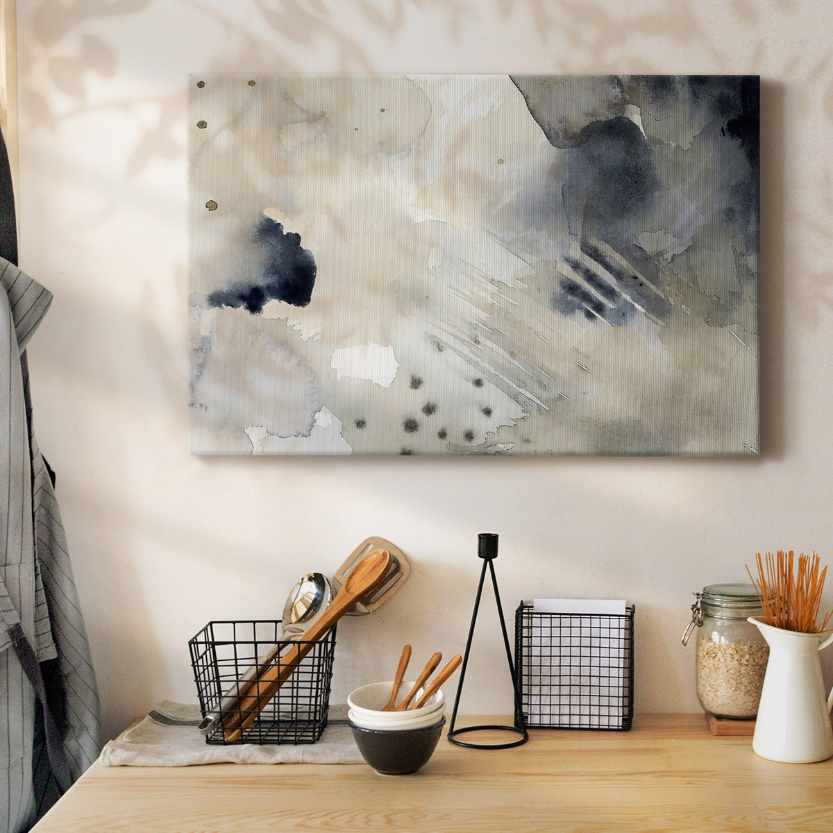 Brayden Studio® Dried Bergamot in Mist III-Gallery Wrapped Canvas | Wayfair