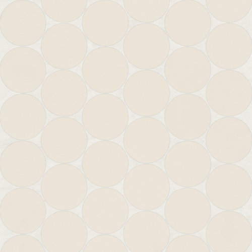 Bedrosians Marin 2" x 2" Penny Round Matte Porcelain Mosaic Tile in ...