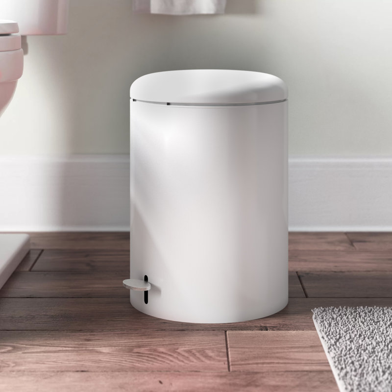 Witt 2-Piece 4 Gallon Step On Trash Can Set & Reviews | Wayfair