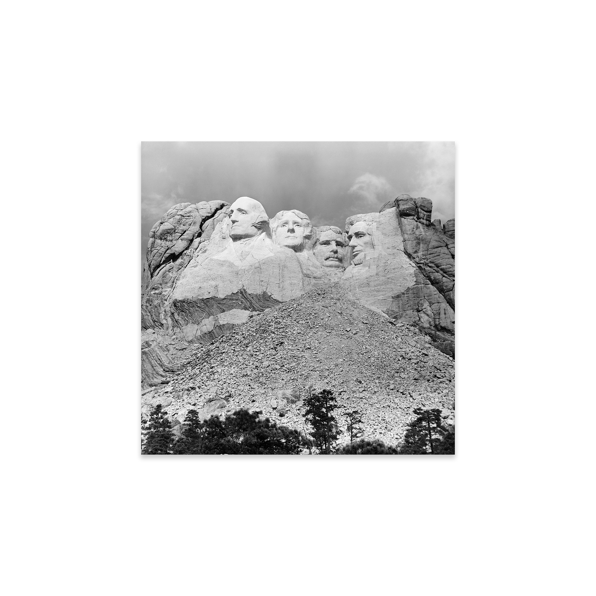 Trinx 1940s Mount Rushmore South Dakota George Washington Theodore ...