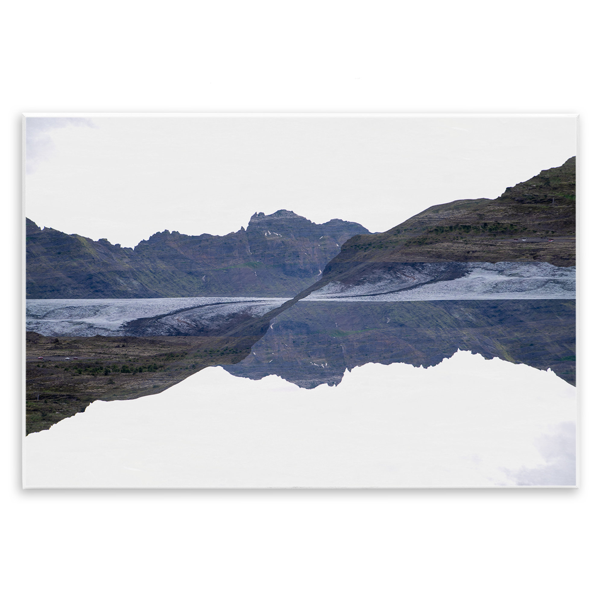 Ebern Designs Ice Road Trip Mountains Wall Plaque, design by Robin ...