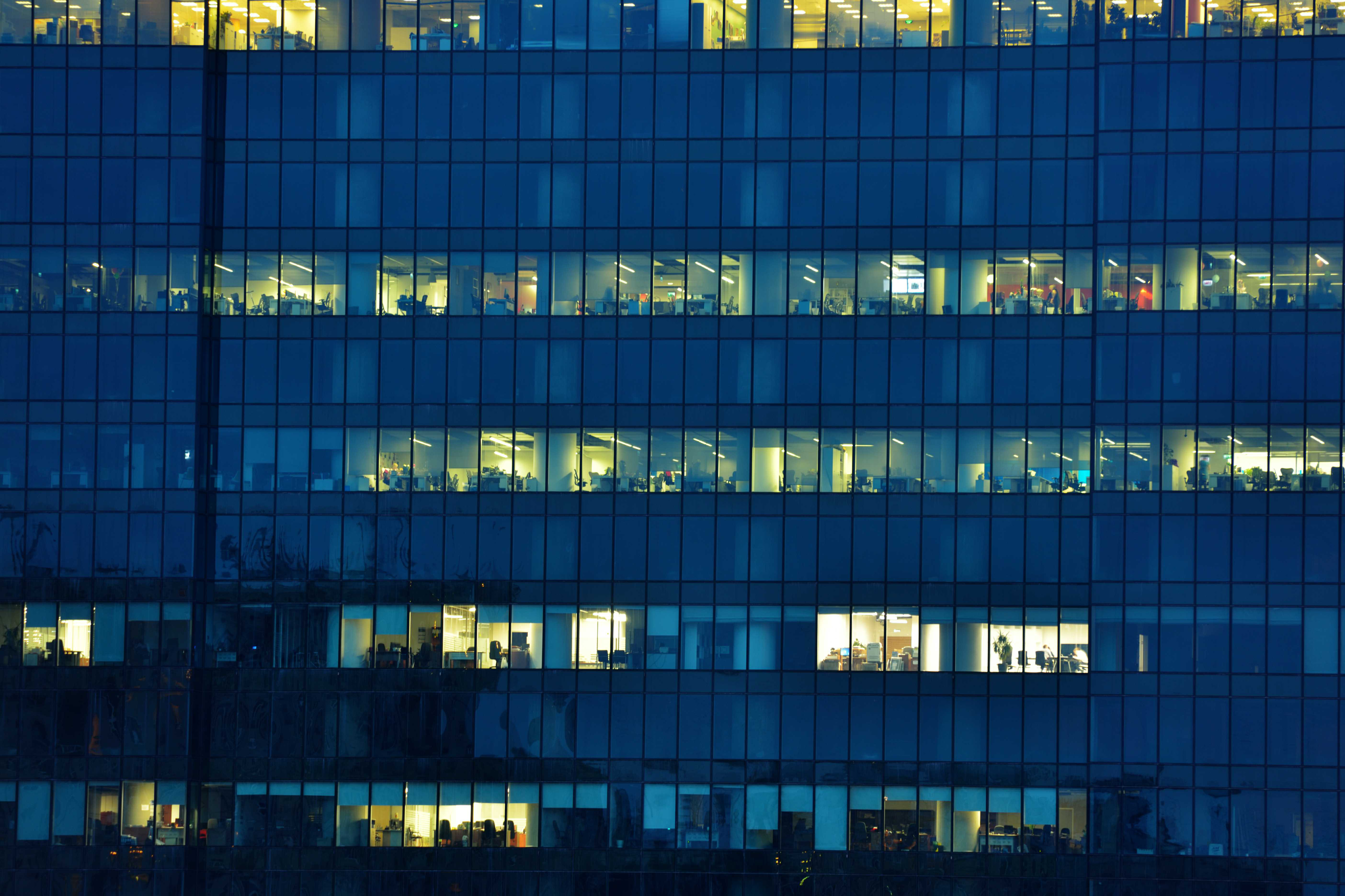 Ebern Designs Office Building Background by - Print - Wayfair Canada