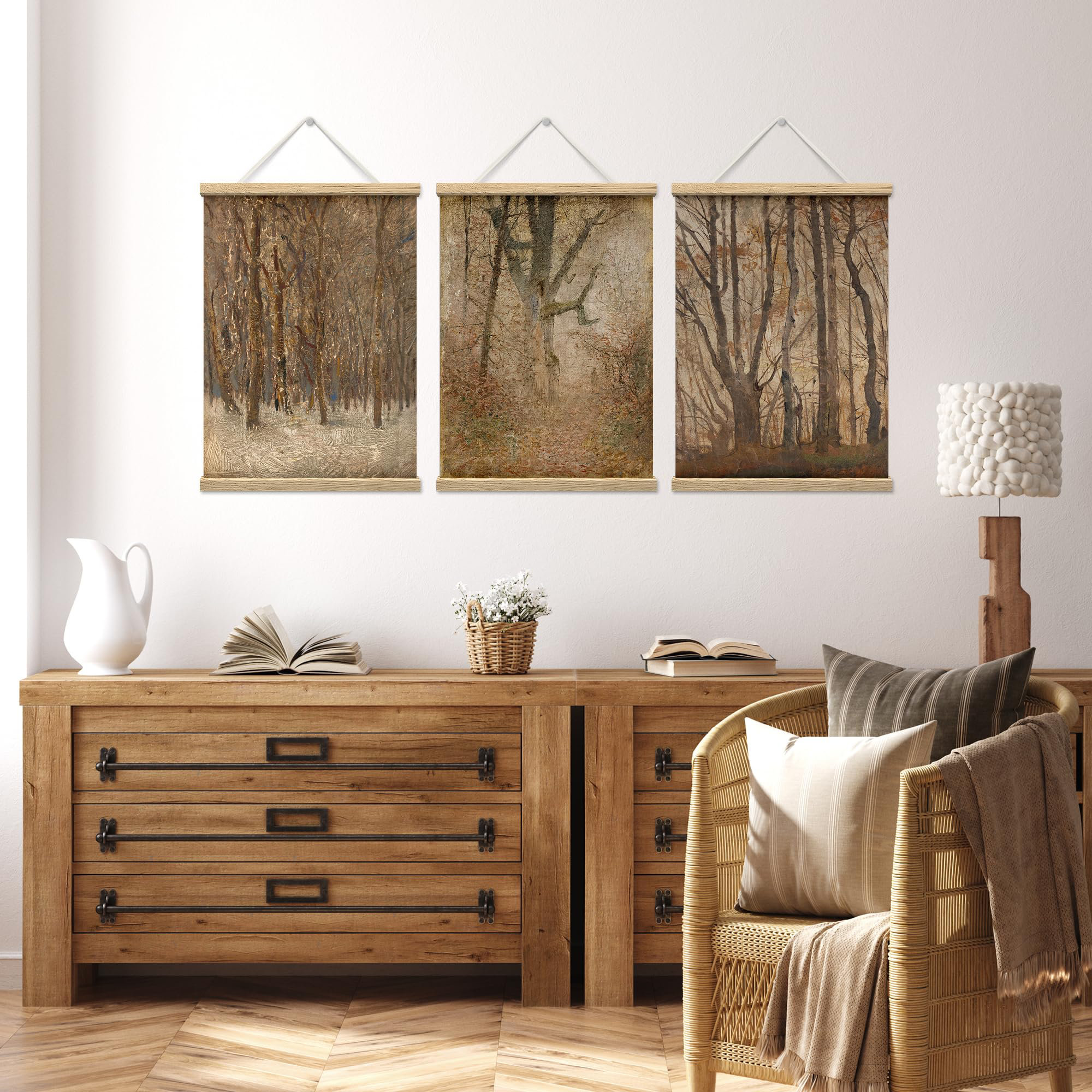 IDEA4WALL Rustic Countryside Whispers of the Forest Enchanted Woodland ...