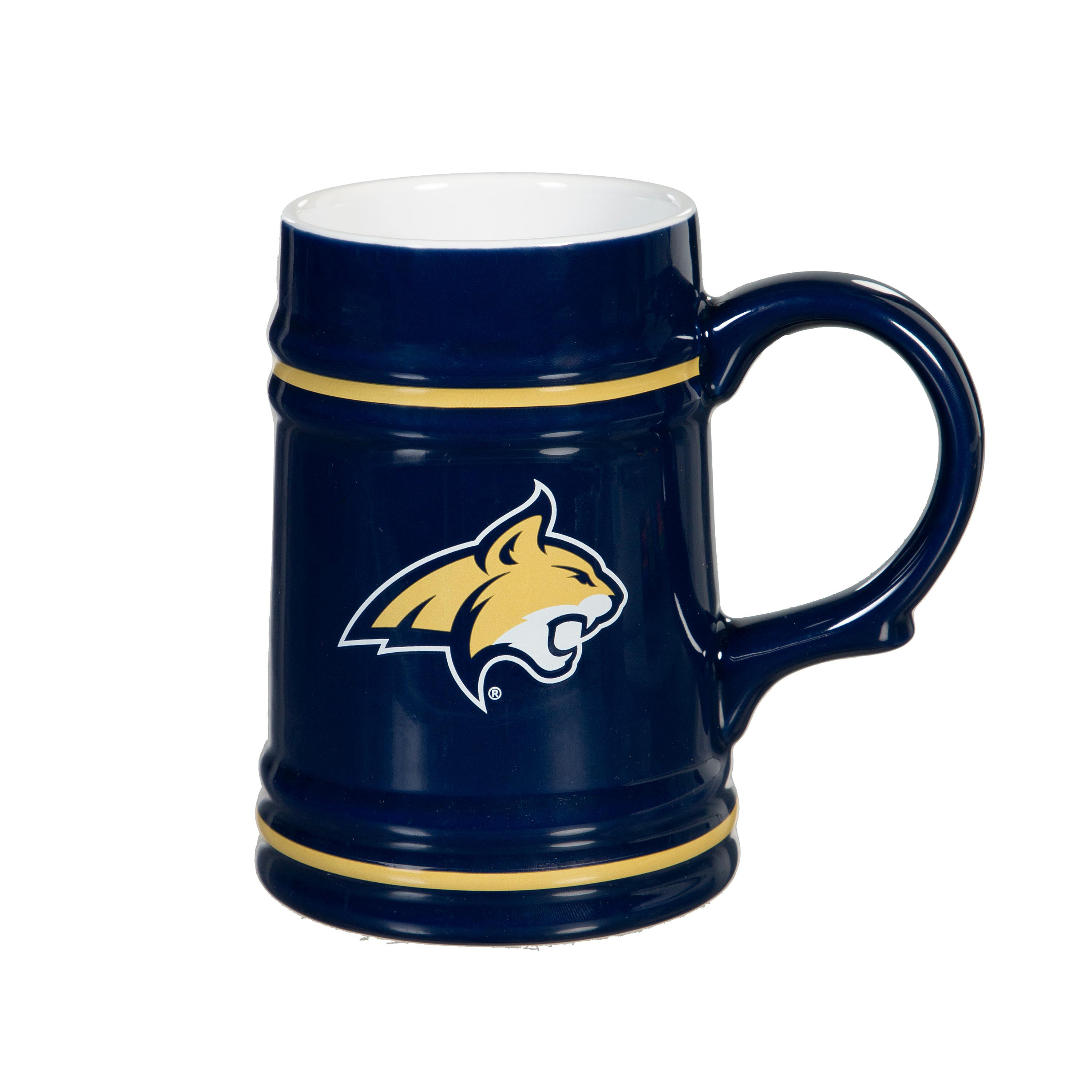 Charlton Home® Montana State University Ceramic Stein Cup, 24oz | Wayfair