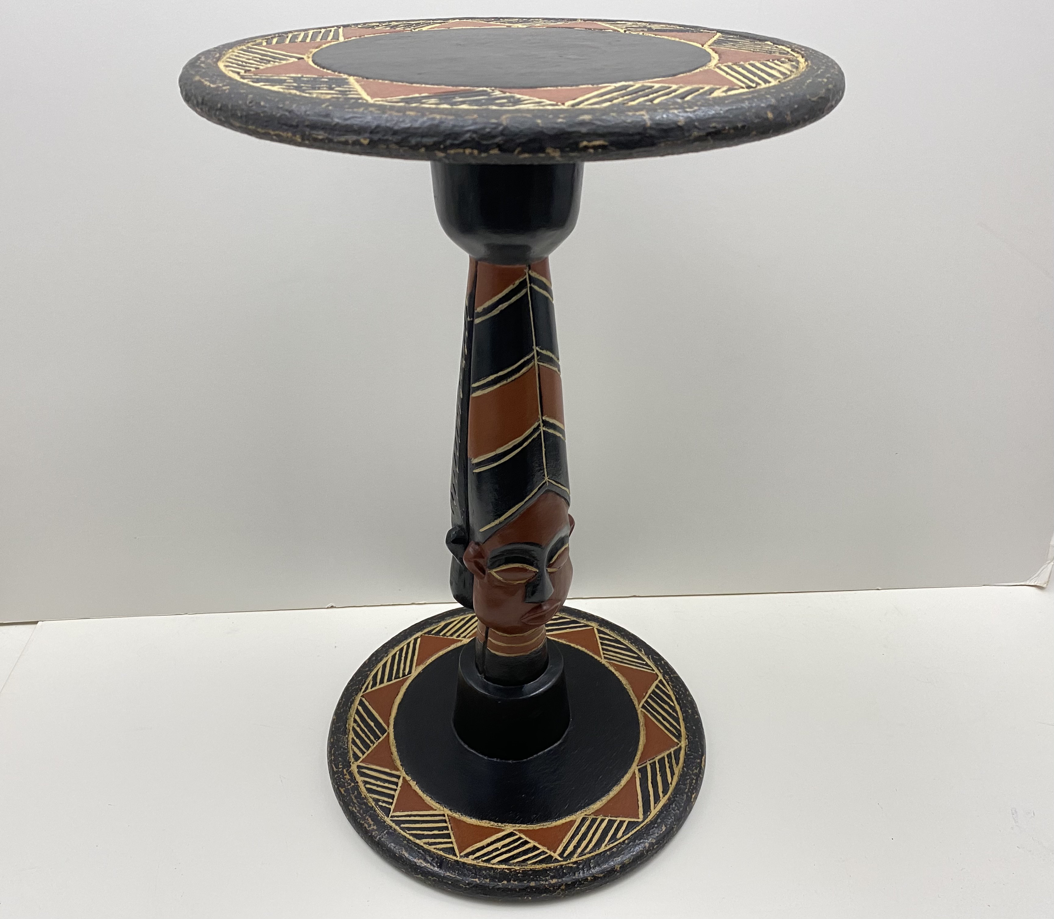 African Heritage Collection Zulu End Table | Wayfair