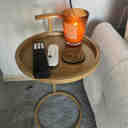 Wade Logan® Auzie Iron Tray Top C Table End Table & Reviews | Wayfair