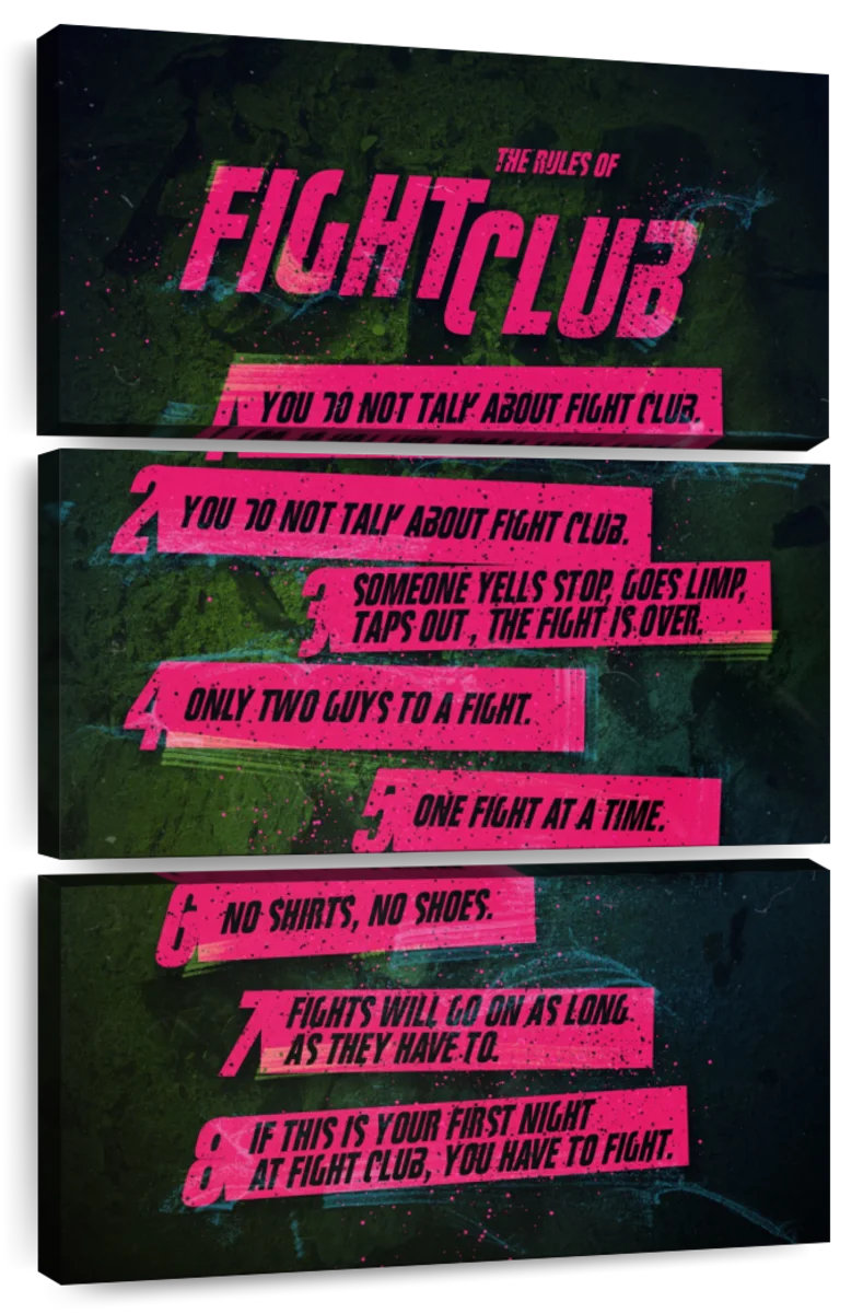 Trinx Keiraleigh The Fight Club Rules | Wayfair