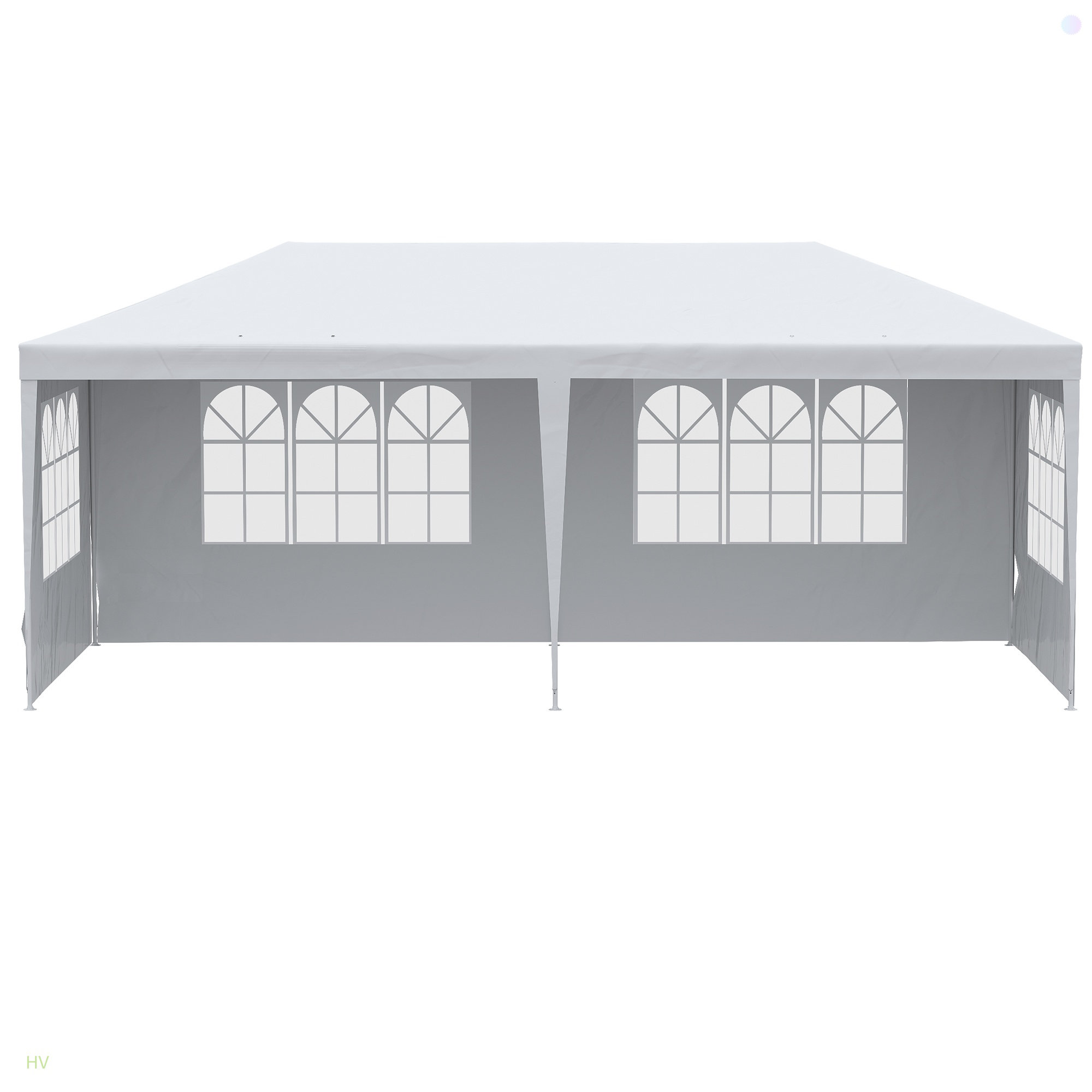 HomeViewto Large Party Tent, Events Shelter Canopy Gazebo With 4 ...